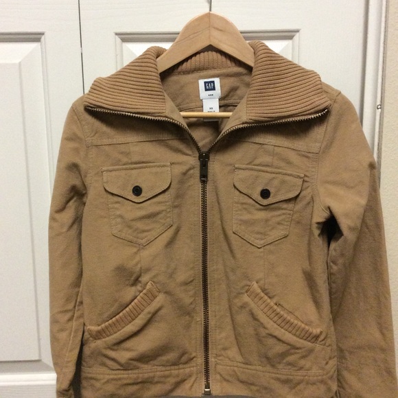 GAP | Jackets & Coats | Gap Tan Suede Jacket | Poshmark